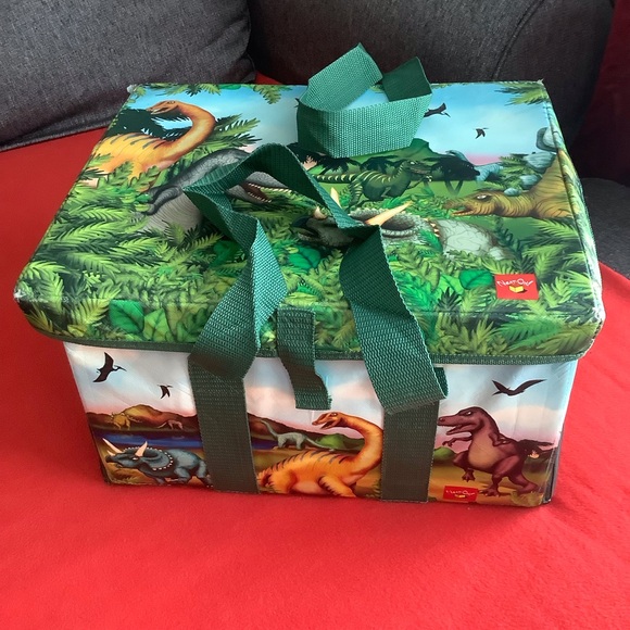 neat oh | Toys | Neat Oh Dinosaur Zipbin Convertible Toy Box Zip Open ...